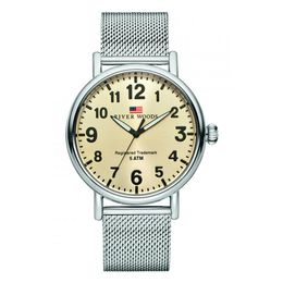 River Woods Sacramento Silber Herren Armbanduhr RW420018