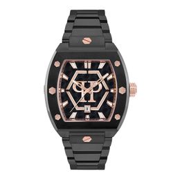 Philipp Plein Hexagon Phantom Schwarz Herren Armbanduhr PWPUA1025