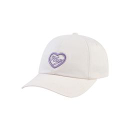 Baseball Cap Hugo "Astryd-EM", Damen, wei&szlig; (open wei&szlig; 111), Twill, Baumwolle, unifarben, Caps, aus Baumwoll-Twill, bestickt