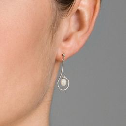 Orphelia Damen-Ohrh&auml;nger aus 925er Sterlingsilber &ndash; Silber ZO-5626