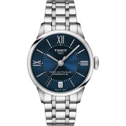 Tissot Chemin Des Tourelles Damen Silberarmbanduhr T0992071104800