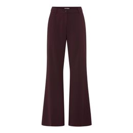 Jogginghose Brax "Style MAINE", Damen, Gr. 34, Normalgr&ouml;&szlig;en, dunkelviolett, Web, 53% Polyester, 43% Schurwolle, 4% Elasthan, Hosen Jogginghose