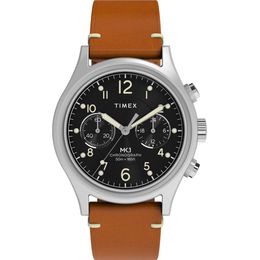 Timex Military Mk1 Braun Herren Armbanduhr TW2Y71100