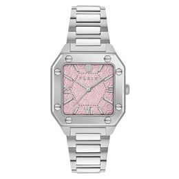 Philipp Plein Plein Edge Silber Damen Armbanduhr PWZGA0126