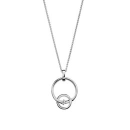 Orphelia 'Antoine' Damenkette mit Anh&auml;nger aus 925er Sterlingsilber &ndash; Silber ZH-7503