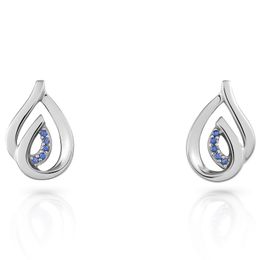 Orphelia 'Dazzle' Ohrstecker aus 925er Sterlingsilber f&uuml;r Damen - Silber ZO-7518/B