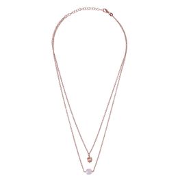 Orphelia 'Joelle' Damenhalskette aus 925 Sterlingsilber - Rose ZK-7432