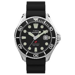Timex Deep Water Meridian Schwarz Herren Armbanduhr TW2Y40000