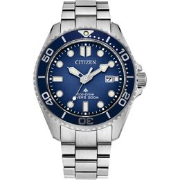 Citizen Promaster Dive Silber Herren Armbanduhr BN0260-54L