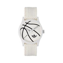 adidas originals Game One Unisex Uhr in Wei&szlig; AOSY25025
