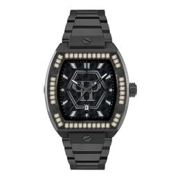 Philipp Plein Hexagon Phantom Schwarz Herren Armbanduhr PWPUA1125