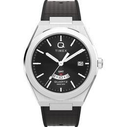 Timex Q Timex Continental Schwarz Herren Armbanduhr TW2Y24900