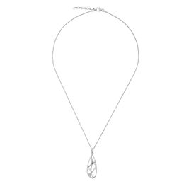 Orphelia 'Ava' Damen-Kette mit Anh&auml;nger aus 925er Sterlingsilber &ndash; Silber zh-7374