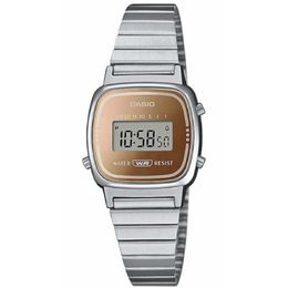 Casio Casio Collection Vintage Silber Damen Armbanduhr LA670WES-4AEF