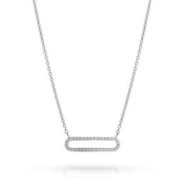 Orphelia 'Charm' Halskette f&uuml;r Damen aus 925er Sterlingsilber &ndash; Silber ZK-7563