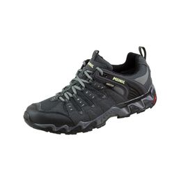 Wanderschuh Meindl "Respond GTX", Herren, Gr. 10, grau (anthrazit, lemon), Obermaterial: 100% Textilmaterial TEXMAT., Schuhe Wanderschuh