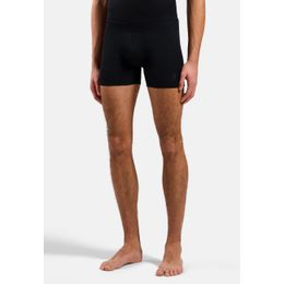 Boxershorts Odlo "Boxer-ACTIVE LIGHT", Herren, Gr. L, schwarz, Obermaterial: 96% Polyester, 4% Elasthan, Unterhosen, sportlicher Stil, funktional, atmungsaktiv, schnelltrocknend