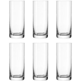 Gl&auml;ser-Set Leonardo "EASY+", transparent (klar), H:15cm &Oslash;:6,4cm, Kristallglas, Trinkgef&auml;&szlig;e, 340 ml, 6-teilig