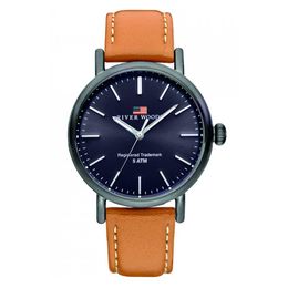 River Woods Hudson Braun Herren Armbanduhr RW420031