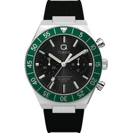 Timex Q Timex Continental Schwarz Herren Armbanduhr TW2Y56100