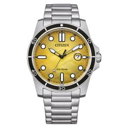 Citizen Sporty Marine Silber Herren Armbanduhr AW1816-89X