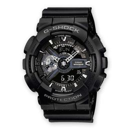 Casio G-shock Schwarz Herren Armbanduhr GA-110-1BER
