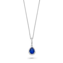 Orphelia 'Enora' Damenkette mit Anh&auml;nger aus 925er Sterlingsilber &ndash; Silber ZH-7226/SA