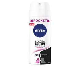 Nivea Black &amp White Invisible Deo Vapo 100 ml