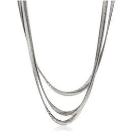 Tommy Hilfiger Damen Edelstahl Halskette - Silber 2700978
