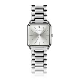 Quarzuhr AMELIA PARKER "AC5-B058S", silber, Armbanduhren, Damen, Quarzuhr