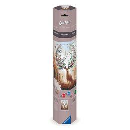 RAVENSBURGER VERLAG CreArt, Malen nach Zahlen Canvas Leinwand - Magischer Hirsch
