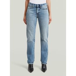 G-Star Raw G-STAR Damen 5-Pocket-Jeans "G-STAR Lennoxx Slim Straight Jeans", blau, Gr. 31, Obermaterial: 100% Baumwolle, Jeans