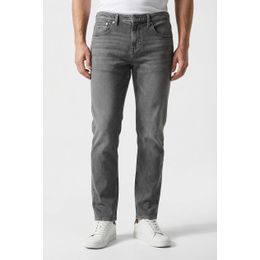 Regular-fit-Jeans Tommy Jeans "SCANTON SLIM BI0177", Herren, Gr. 36, L&auml;nge 32, denim grau, Denim/Jeans, Obermaterial: 99% Baumwolle, 1% Elasthan, slim fit lang, Jeans, Mit G&uuml;rtelschlaufen