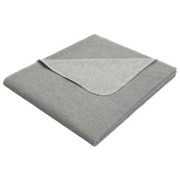 Wohndecke OTTO HOME "Jannis", grau, B:140cm L:200cm, Baumwolle, Wohndecken, Wohndecke, GOTS zertifiziert - aus Bio-Baumwolle, Kuscheldecke