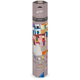 RAVENSBURGER VERLAG CreArt, Malen nach Zahlen Canvas Leinwand - Farbenfrohe H&auml;user