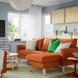 IKEA SALTSJ&Ouml;BADEN 3er-Sofa mit R&eacute;camiere