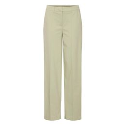 Stoffhose Ichi "Hose IHKATE", Damen, Gr. XL, N-Gr, gr&uuml;n (tea), Obermaterial: 74% Polyester Pol. recyc.. 22% Viskose CV. 4% Elasthan EL., Hosen Stoffhose