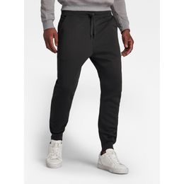 G-Star Raw Trainingshose G-STAR "Premium Core Type C Sweatpants", Herren, Gr. XXL, dk schwarz, Obermaterial: 55% Baumwolle, 45% Polyester, Hosen Trainingshose