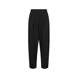 Chinohose soyaconcept "Soya Concept Trouser SC-SIHAM", Damen, Gr. XS, Normalgr&ouml;&szlig;en, 9999 schwarz, Obermaterial: 95% Polyester, 5% Elasthan, Hosen Chinohose