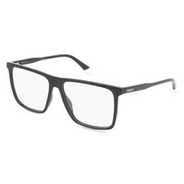 Polaroid PLDD589 Brille Herren | Fassung: Vollrand, Browline, Schwarz