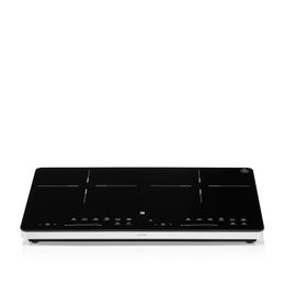 WMF Doppel-Induktionskochplatte "Kult X Doppel", schwarz, B:59cm H:4,8cm T:38,5cm, Kochplatten