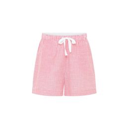 Shorts CCDK COPENHAGEN "CCDK Copenhagen Shorts Vicy", Damen, Gr. XL, Normalgr&ouml;&szlig;en, bittersweet stripe., Obermaterial: 100% Baumwolle, Hosen Shorts
