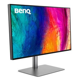 BenQ LED-Monitor "PD3226G", Energieeffizienz: G (A-G), silber, schwarz, B:71,43cm H:43,04cm T:7,57cm, Monitore