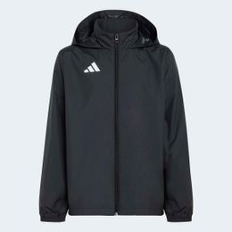 Trainingsjacke adidas Performance "ENTRADA26 MULTI KIDS", M&auml;dchen, Gr. 164, schwarz, Obermaterial: 100% Polyester, Jacken Trainingsjacke