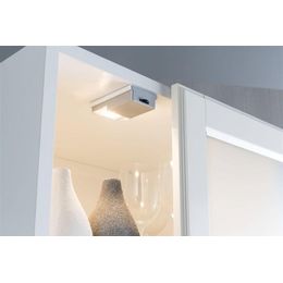 Paulmann LED Unterbauleuchte "Schrankleuchte SnapLED 53x95mm 25lm 2700K Silber", silber (silberfarben), 1, H: 2,2cm, 1 Stk., Leuchten