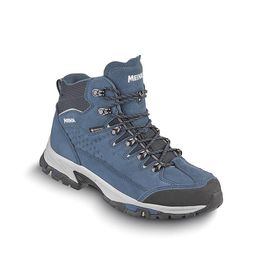 Wanderschuh Meindl "Yukatan Lady Mid GTX", Damen, Gr. 5, blau (marineblau), Obermaterial: 100% Rindsleder Leather cow., Schuhe Wanderschuh