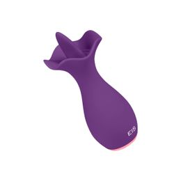 EIS S&uuml;&szlig;er Auflegevibrator in Bl&uuml;tendesign, 11,7 cm