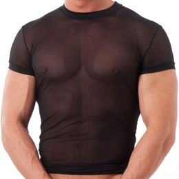 Rimba Transparentes T Shirt aus Mesh
