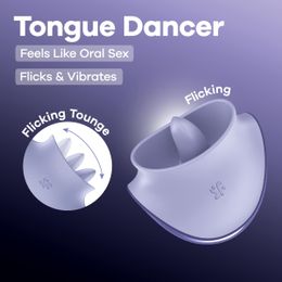 Satisfyer Tongue Dancer, 9,5 cm