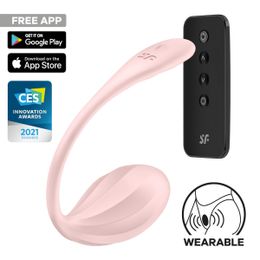 Satisfyer Ribbed Petal Connect App, 11 cm
